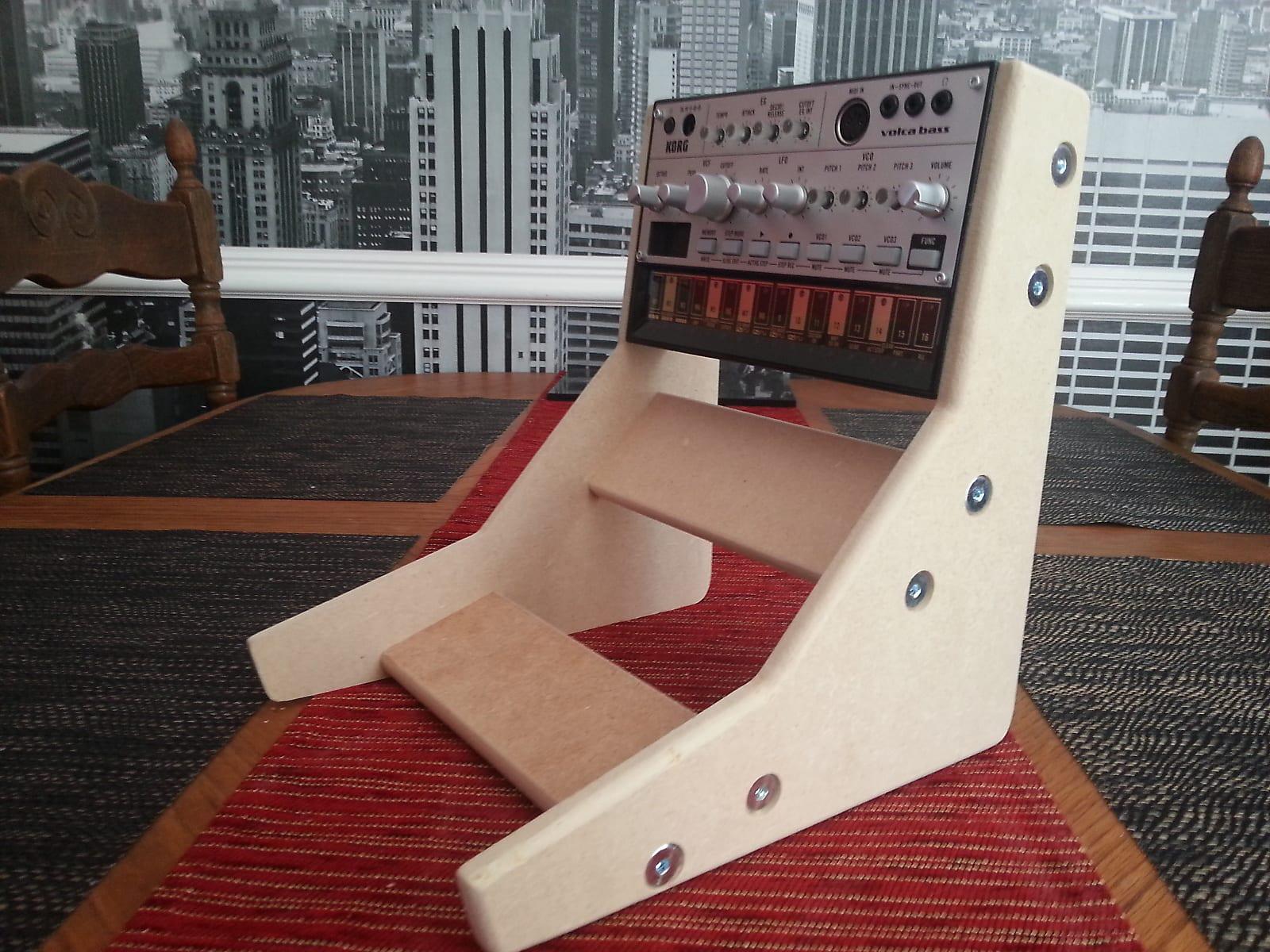 Korg Triple Volca MDF Stand From Synths and Wood - Etsy