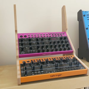 Behringer Crave, Edge & Spice - MDF Triple Stand From Synths and Wood ...