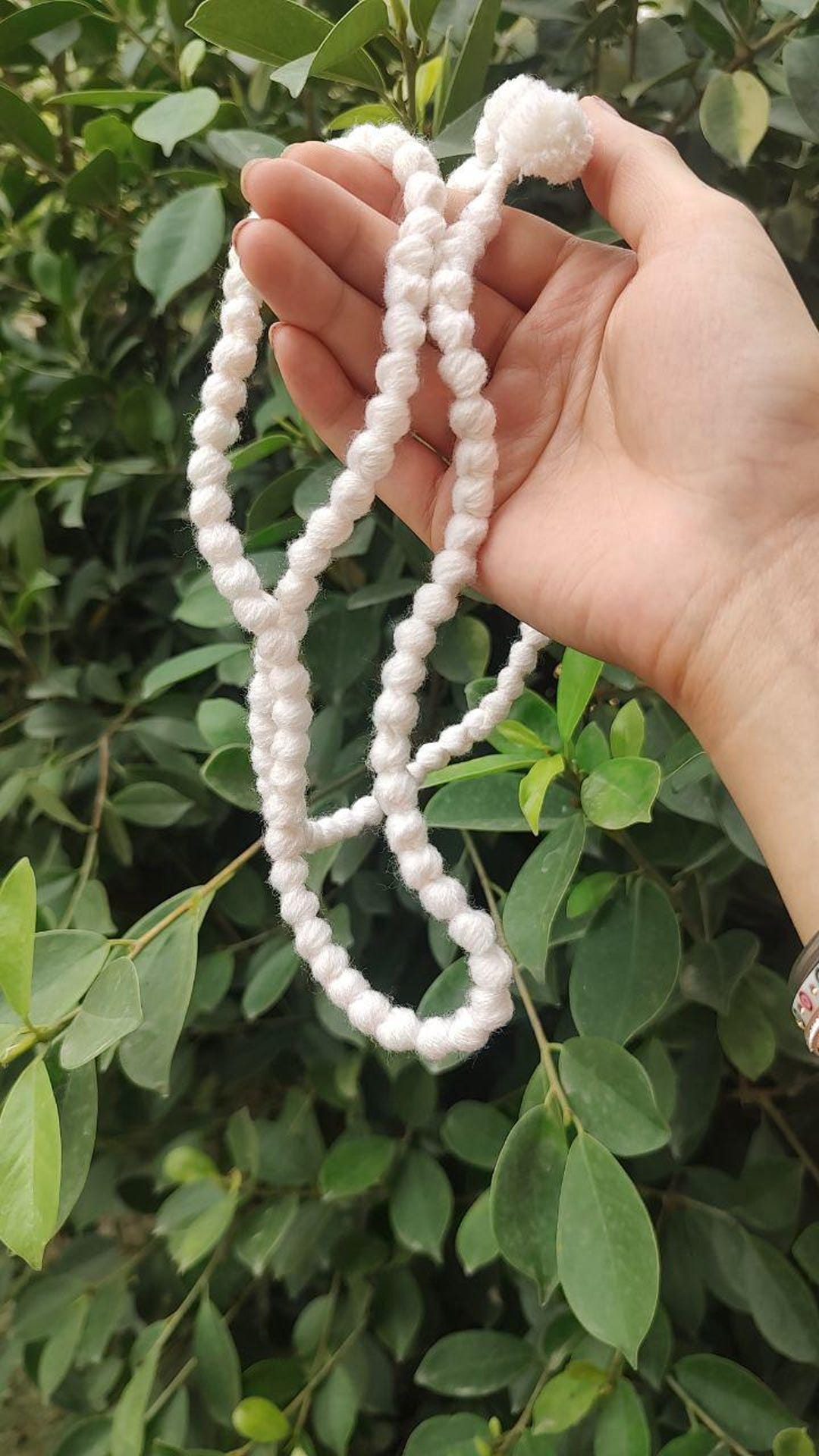 Cotton Mala, Simran, 108 Manke, Simran Mala, Meditation Prayer Beads ...