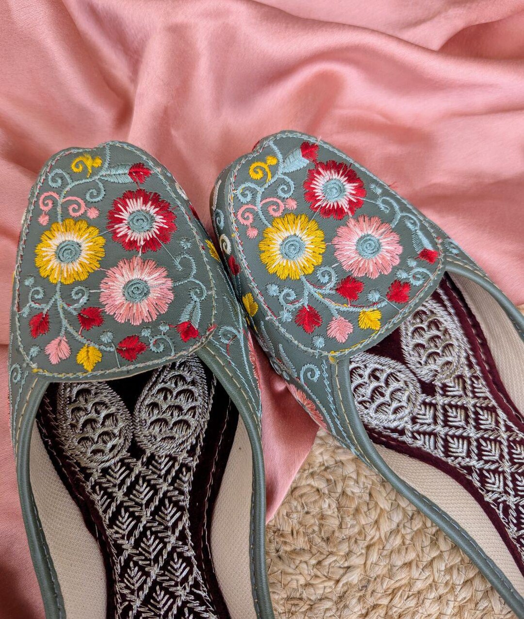 Punjabi Jutti, Pakistani Khussa, Bridal Jutti, Embellished Jutti,indian ...