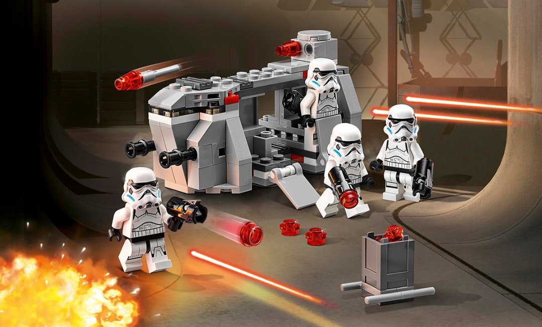 Clone Storm Trooper Battle Pack Custom Lego Star Wars - Etsy