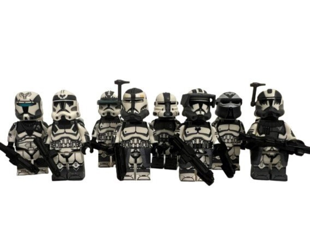 Minifigure Wolf Pack Clone Troopers 104th Battalion Squad - Etsy