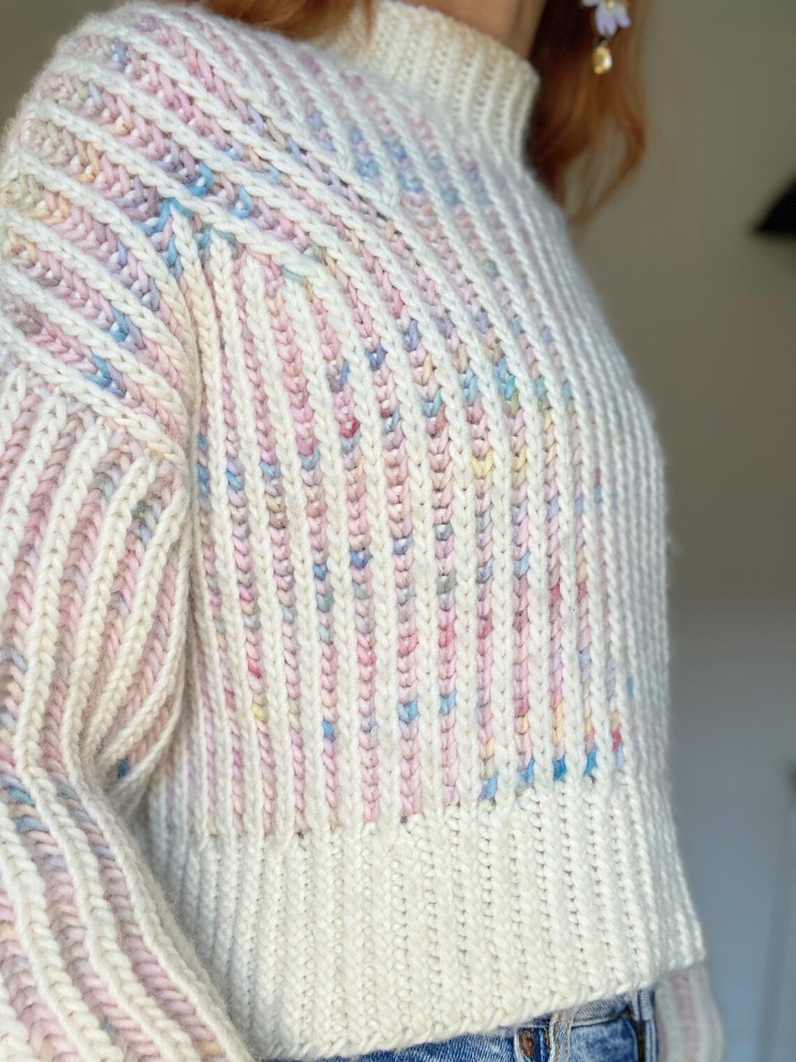 The Katie Sweater Knitting Pattern Pdf - Etsy