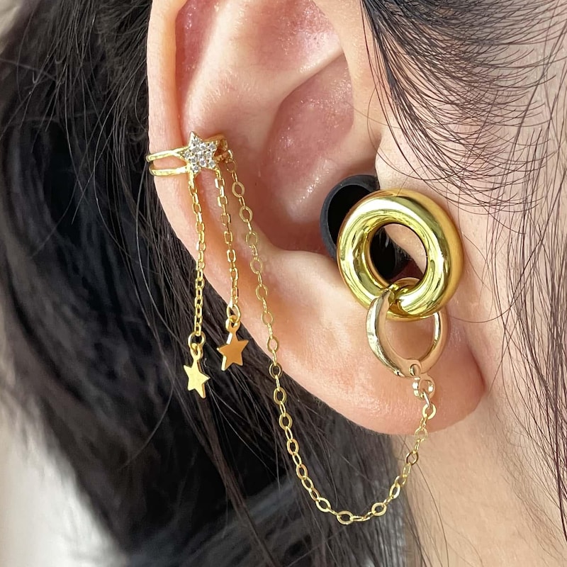 Earrings Earplug - Etsy UK