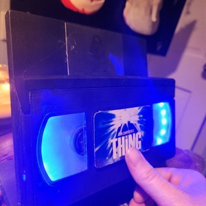 VHS Tape Lock With Title Key - Etsy