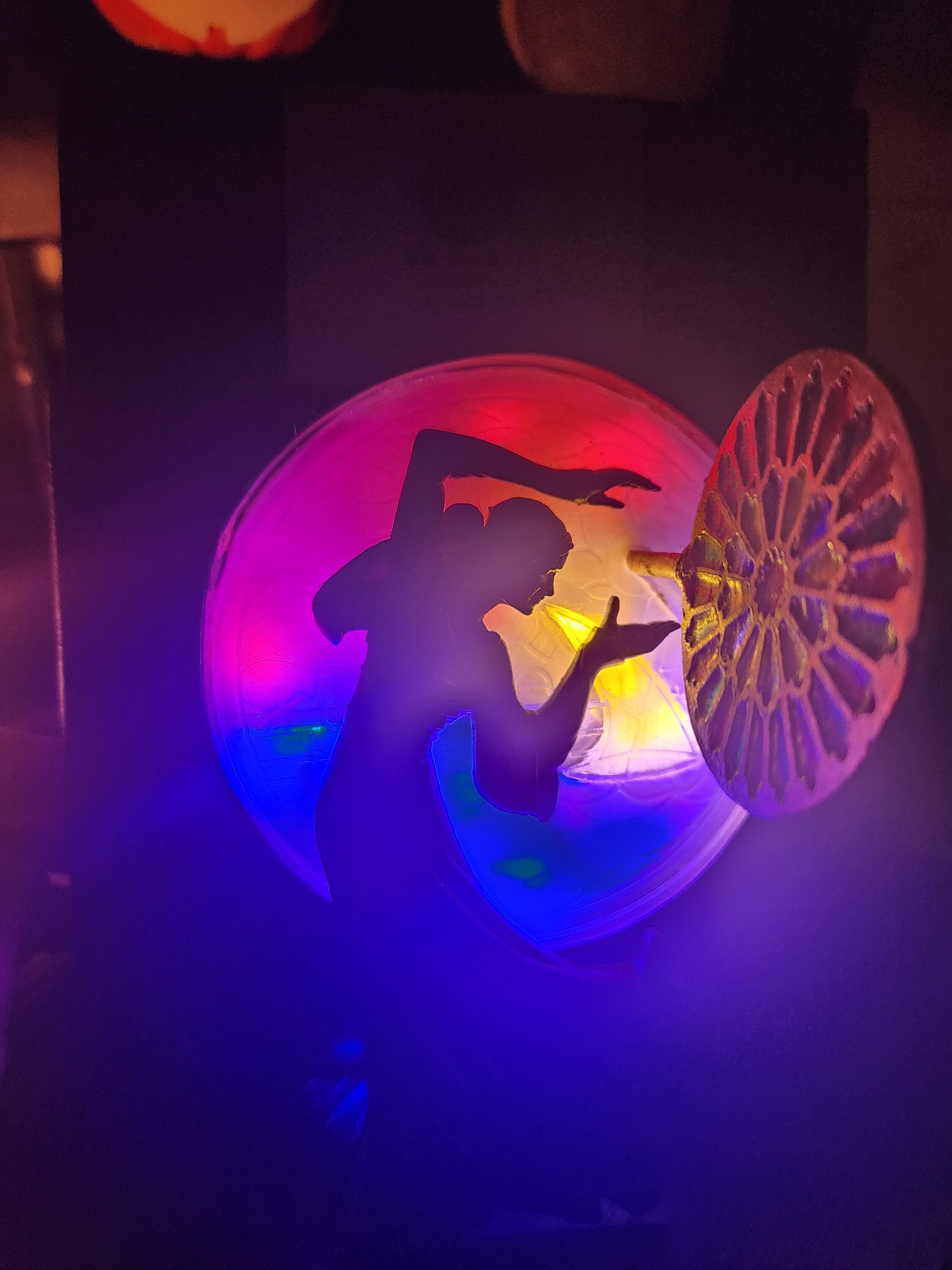 Stained Glass Multi Lights Lock With Special Stained Glass Gold Key - Etsy
