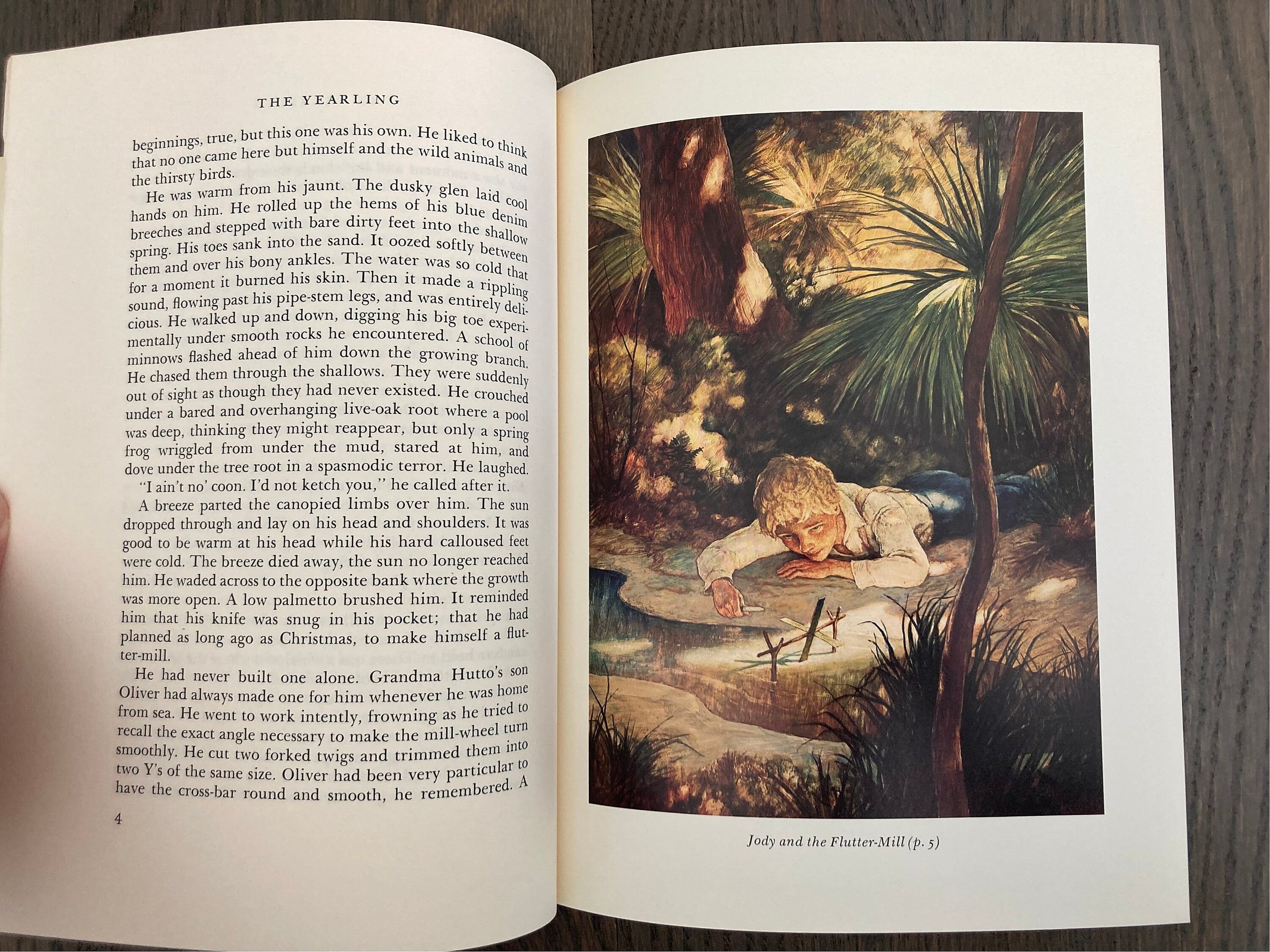 The Yearling by Marjorie Kinnan Rawlings Illustrated by N.C. Wyeth 1985 ...