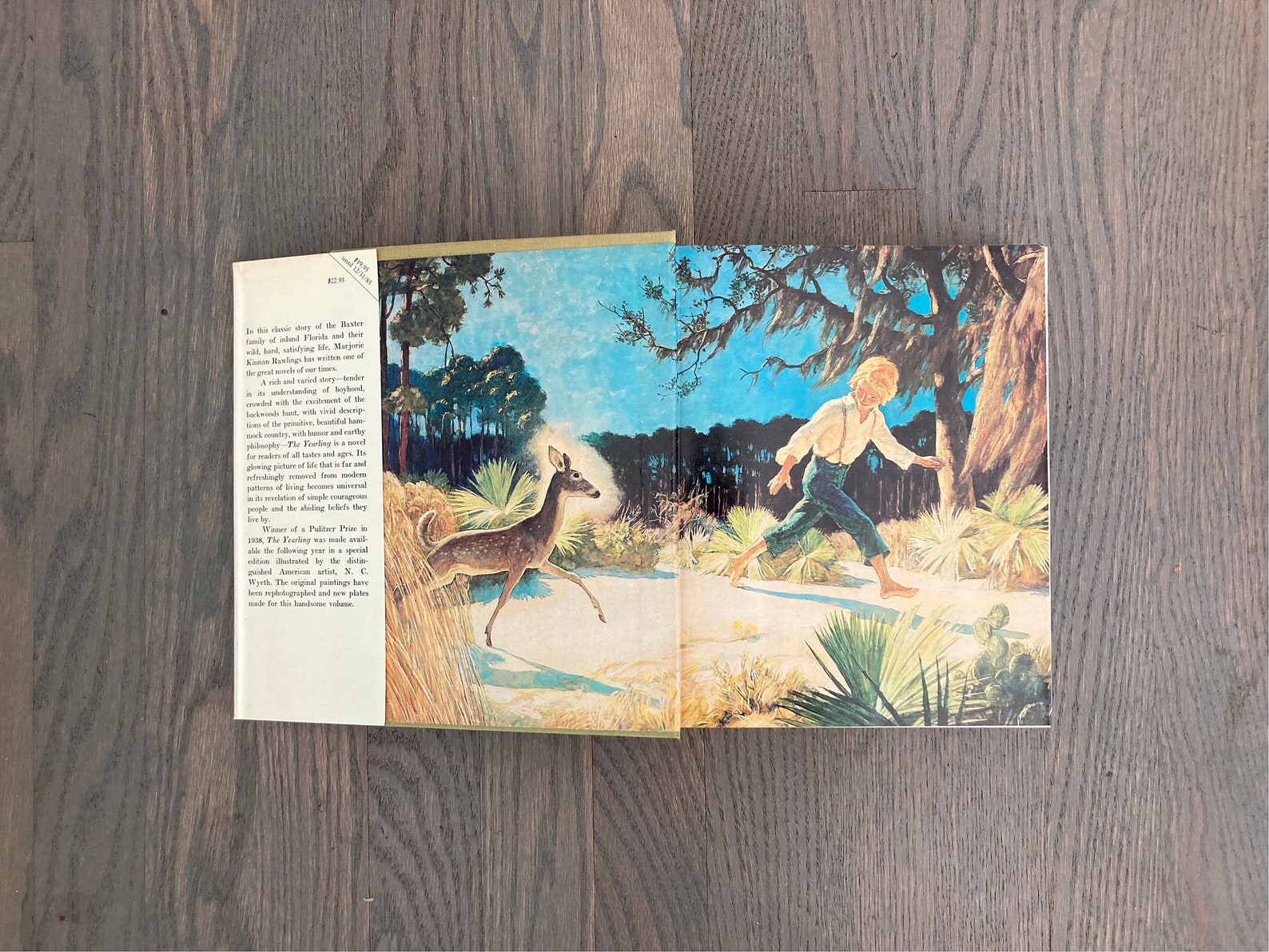 The Yearling by Marjorie Kinnan Rawlings Illustrated by N.C. Wyeth 1985 ...