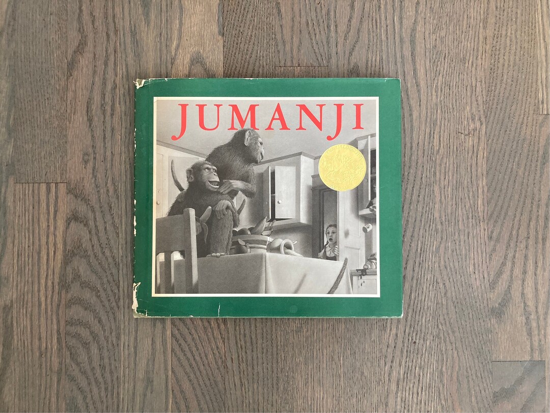 Jumanji by Chris Van Allsburg First Edition 8th Printing 1981 - Etsy