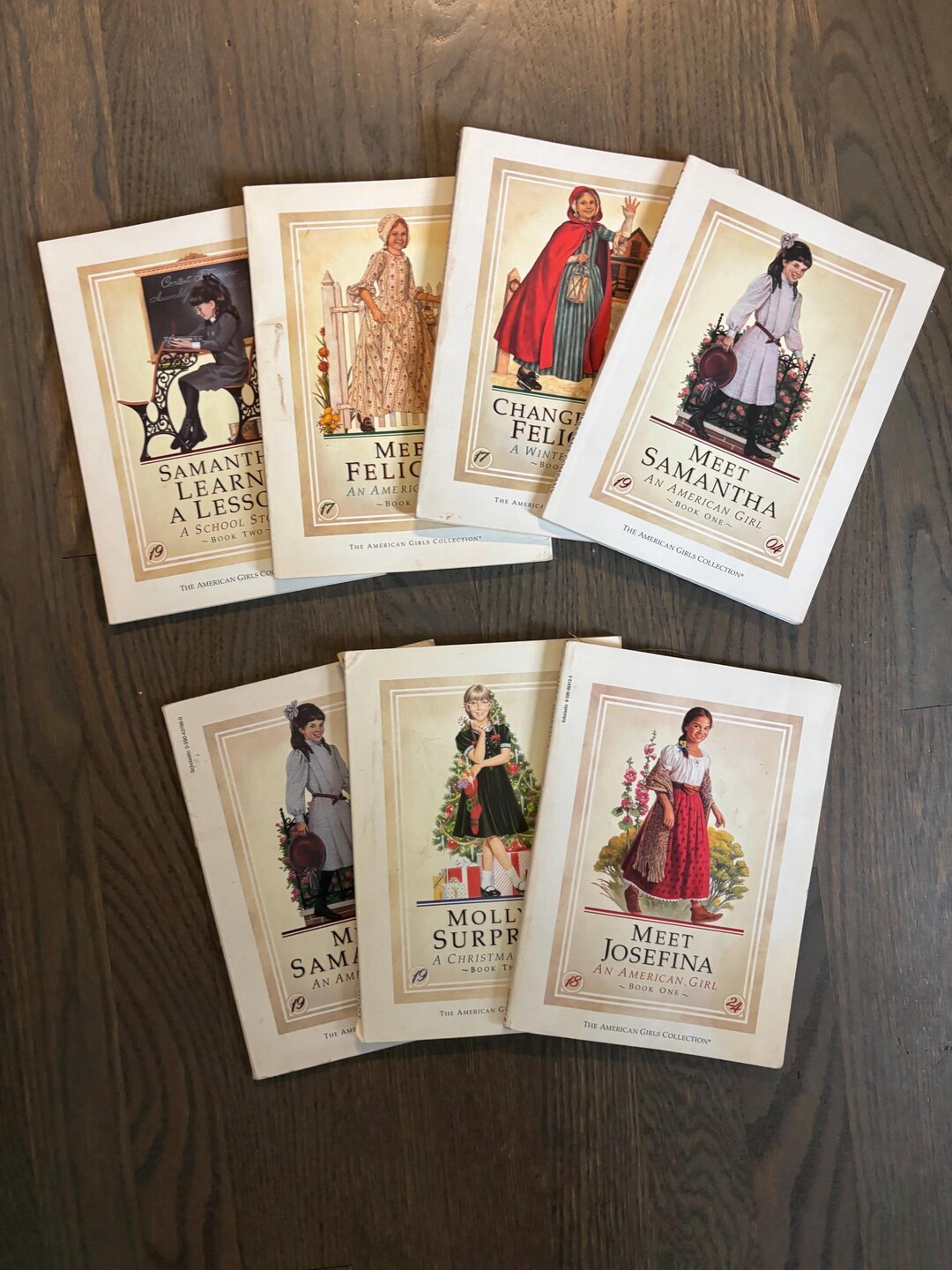 Vintage American Girl First Edition Books: Samantha, Felicity, Molly ...