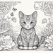 49 Detailed Cats Coloring Pages, Mindfulness and Relaxation, PDF ...