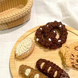 Crochet Bread Basket Pattern PDF, Cute Mini Bread Basket, Pattern With ...