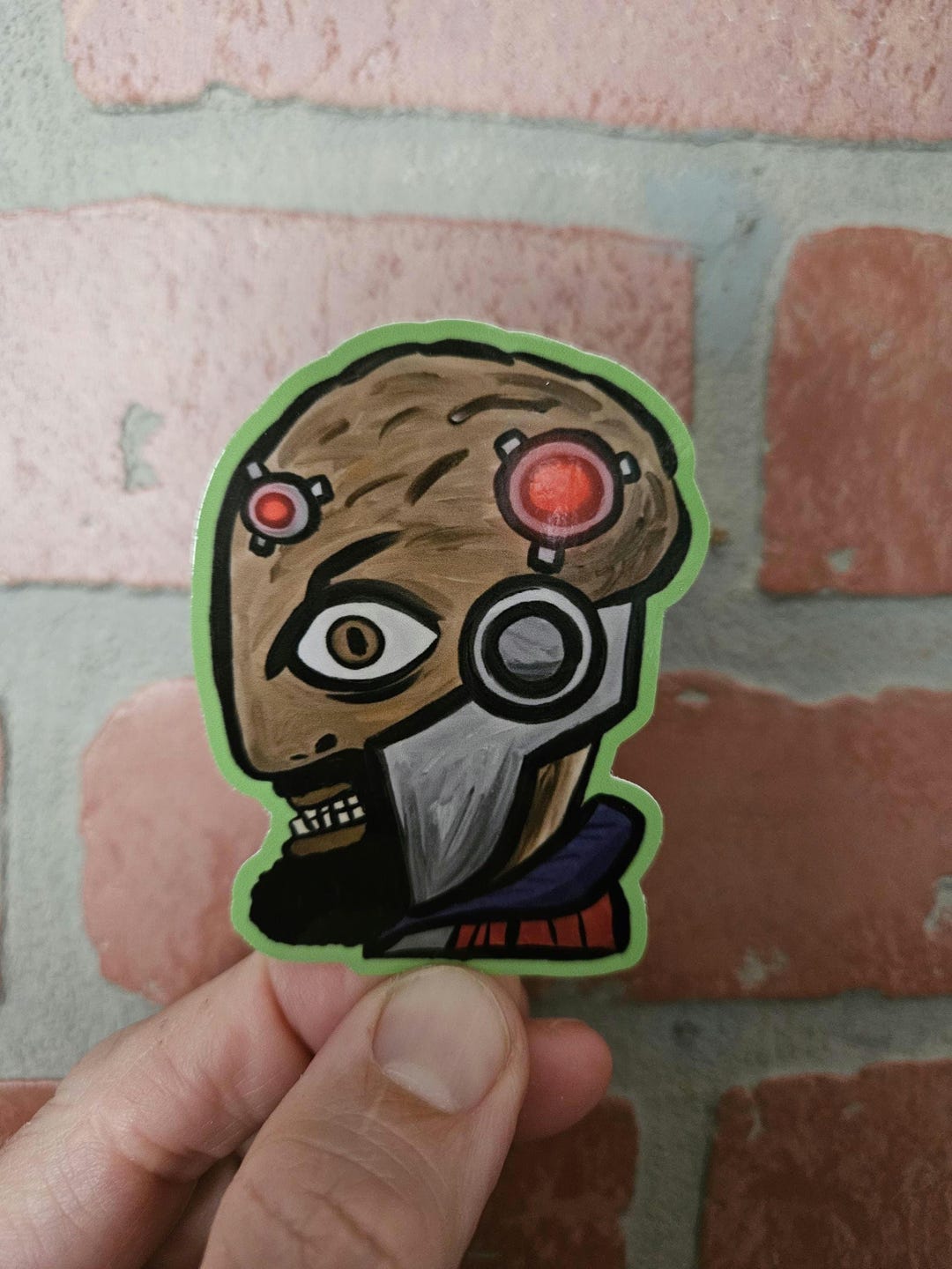 Angstrom Invincible Sticker Etsy