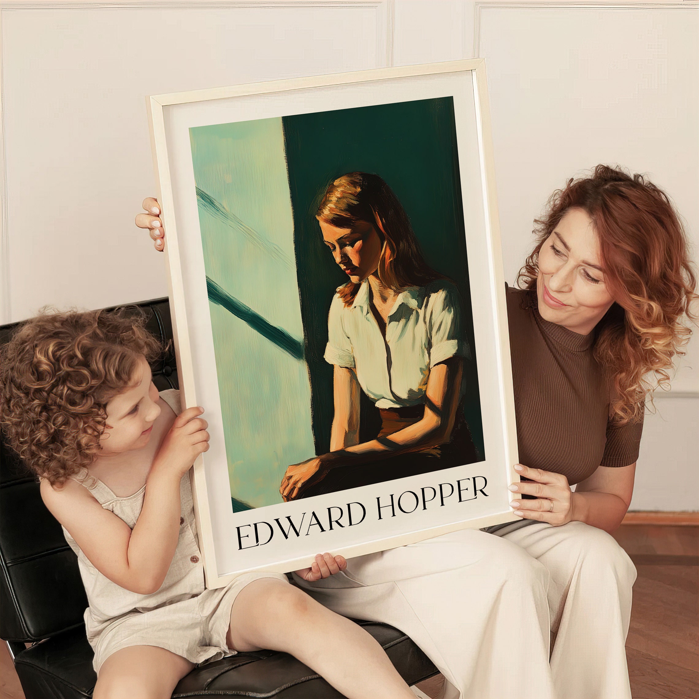 Edward Hopper Print, Mid Century Modern, American Realism, Vintage ...