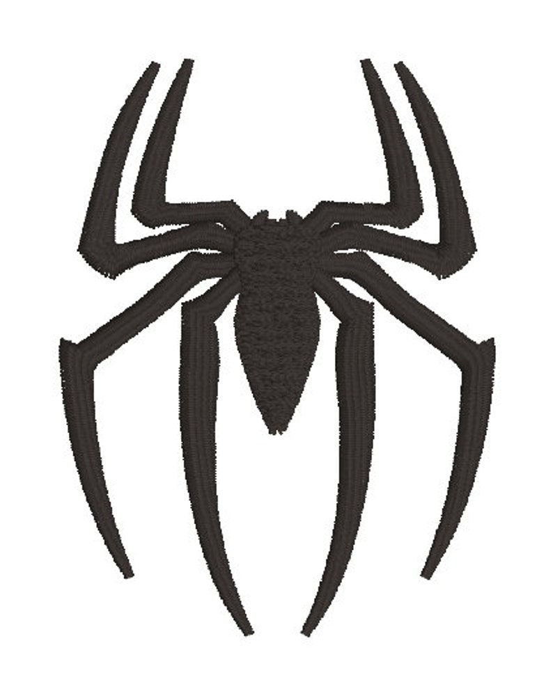 Spiderman Emblem Super Spider Hero Web Embroidery - Etsy