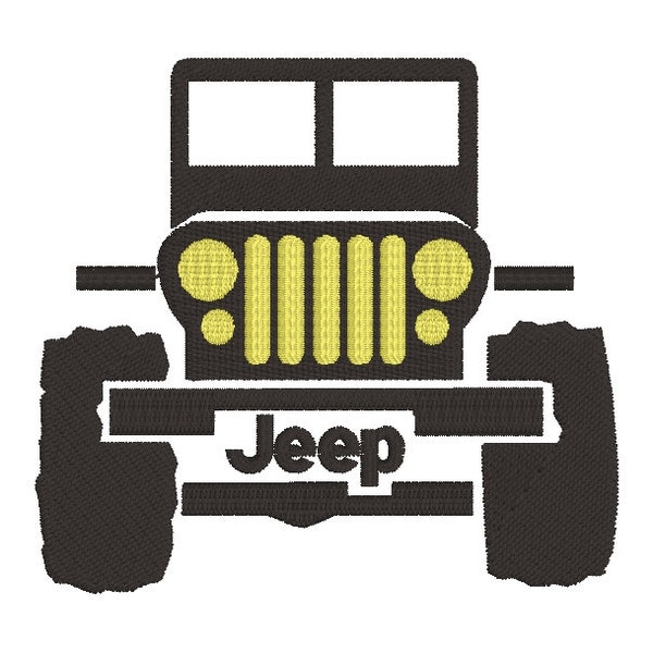 Jeep Embroidery - Etsy