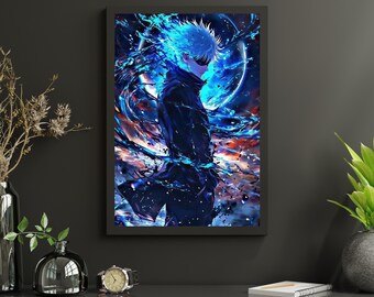 GOJO Anime Poster - Etsy