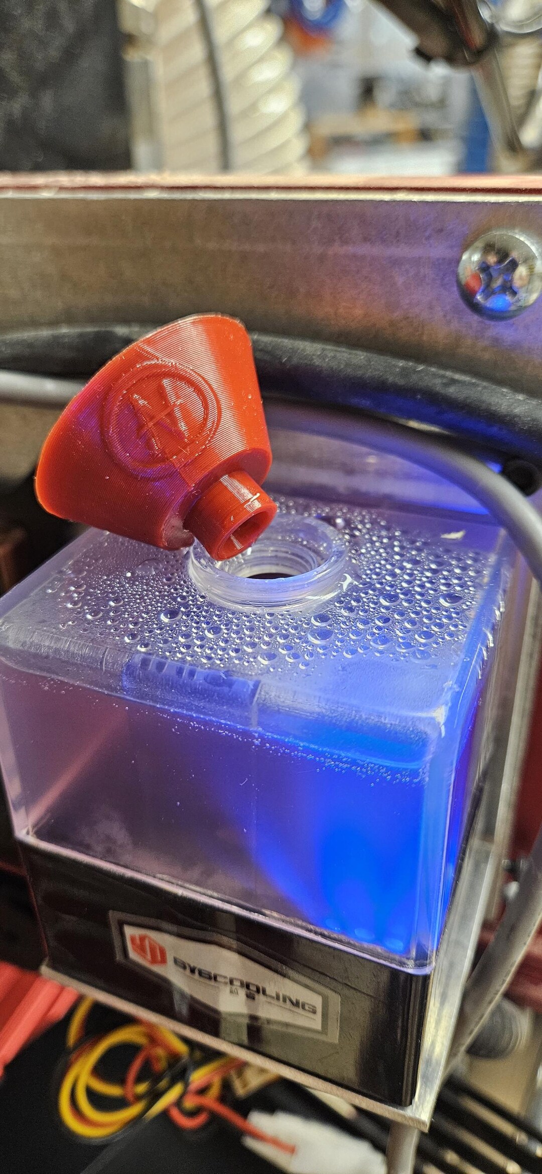 Custom Funnel for Next Wave Shark CNC Spindle Coolant Reservoir - Etsy