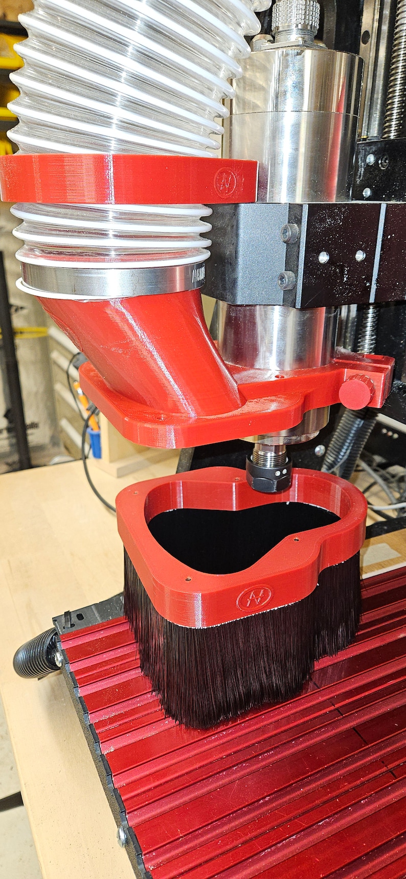 4" Dust Boot System for Shark CNC - Etsy