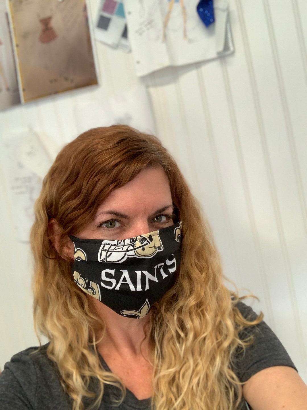 Saints Mask - Etsy