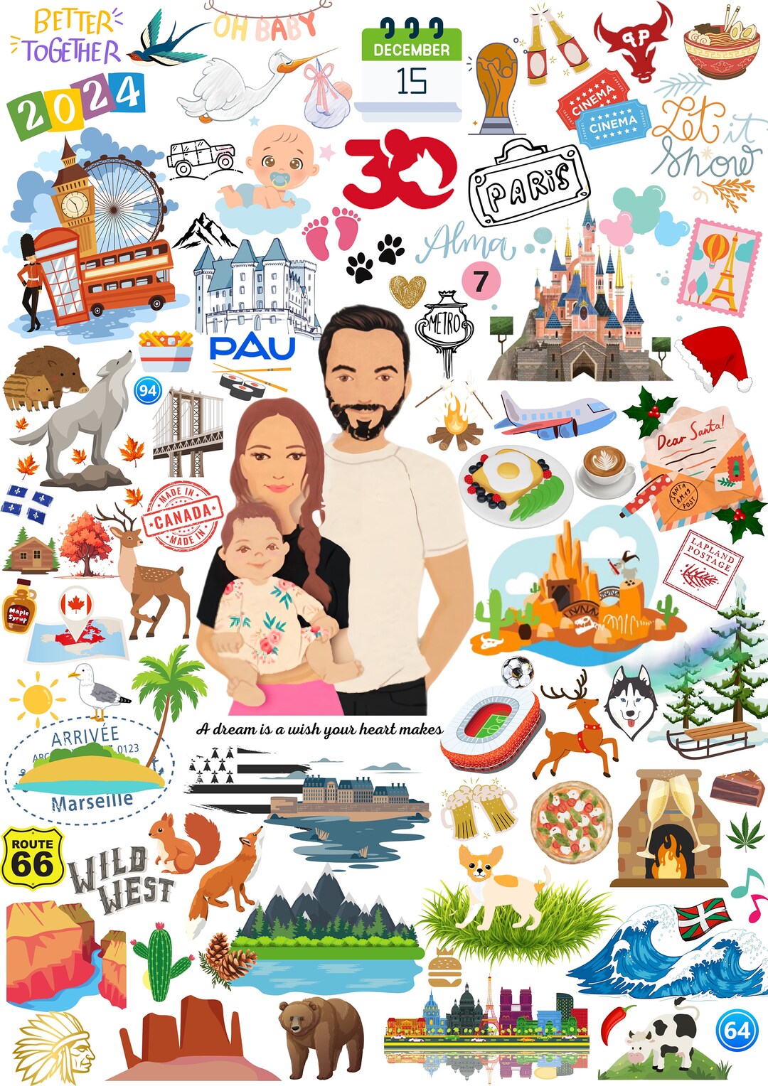 Personalized Collages - Etsy