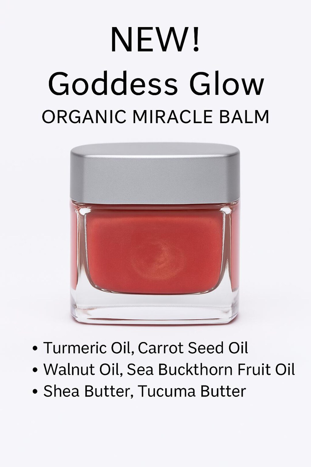 Organic Miracle Balm | Tinted Face Balm | Goddess Glow Multi-tasking ...