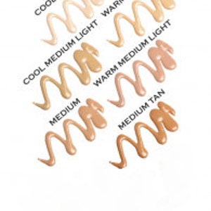 Organic Foundation in Warm Medium Light All Natural Liquid Mineral ...