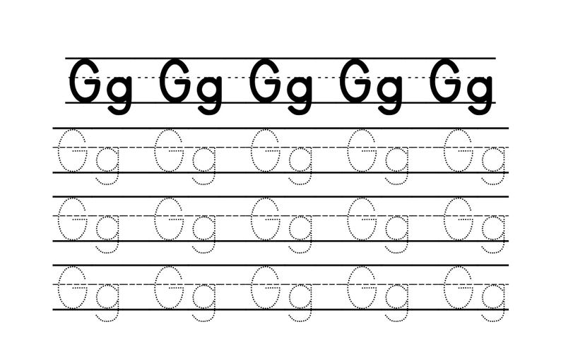 TRACING ALPHABET LETTERS - Etsy