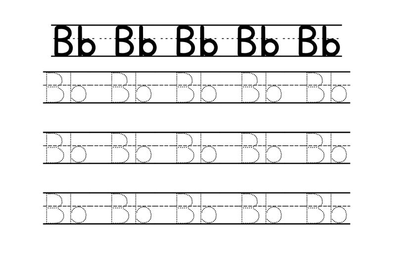 TRACING ALPHABET LETTERS - Etsy