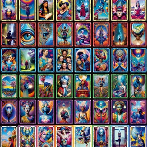 Full Moon Oracle Cards: Cycles of the Sun and Moon. 48 Cards ...