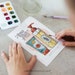 How to Draw Tutorial: Sun Tan Fun | Step by Step PDF Drawing Guide ...
