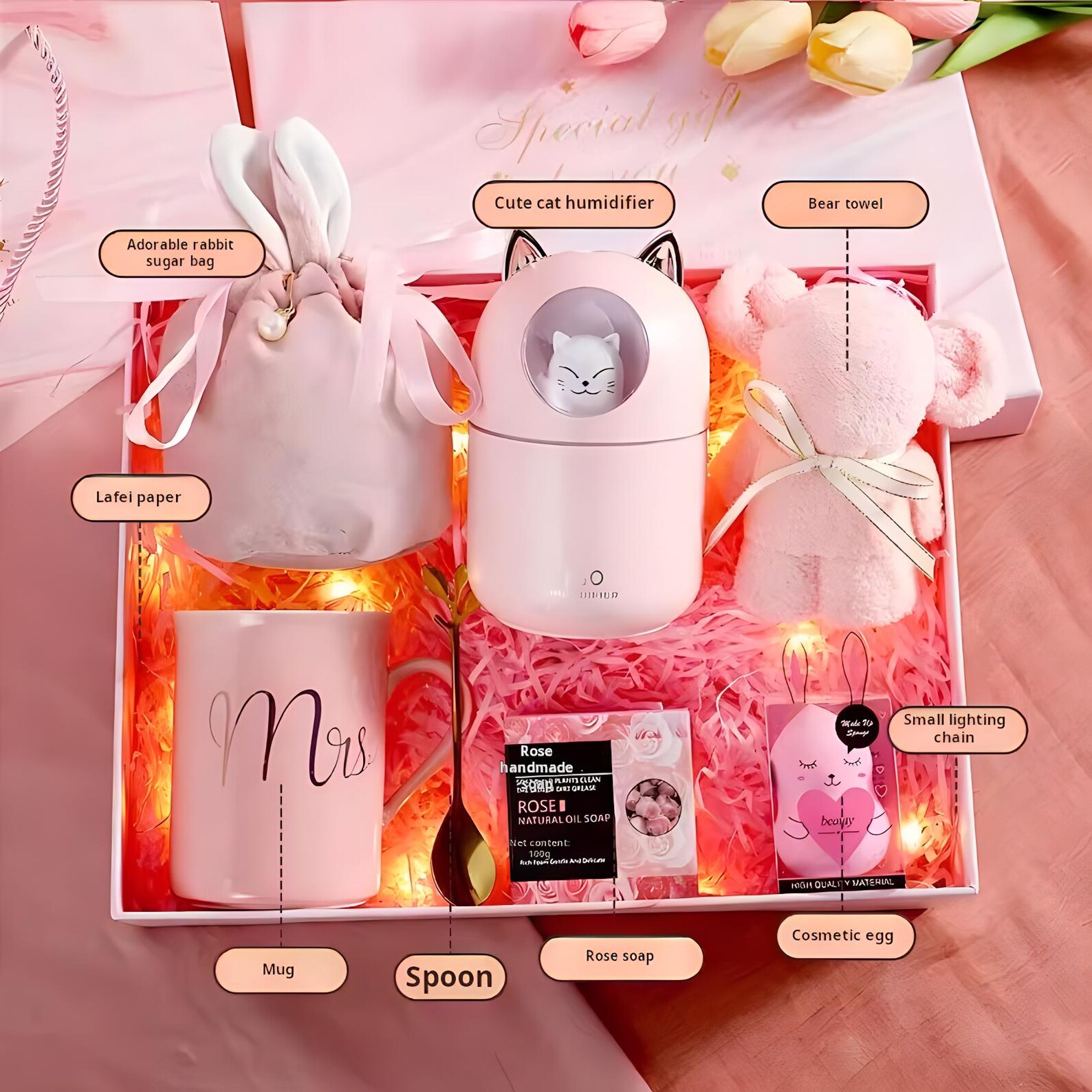 Thinking of You Gift Box| Classy Gift Basket for Women| Personalized ...