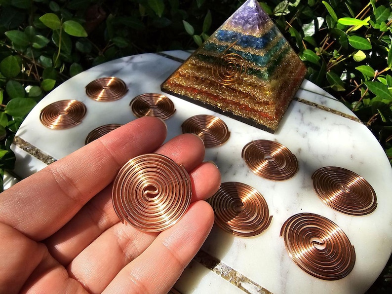 16ga Copper Coils for Orgonite, Energy Healing, Protection, Spiritual ...