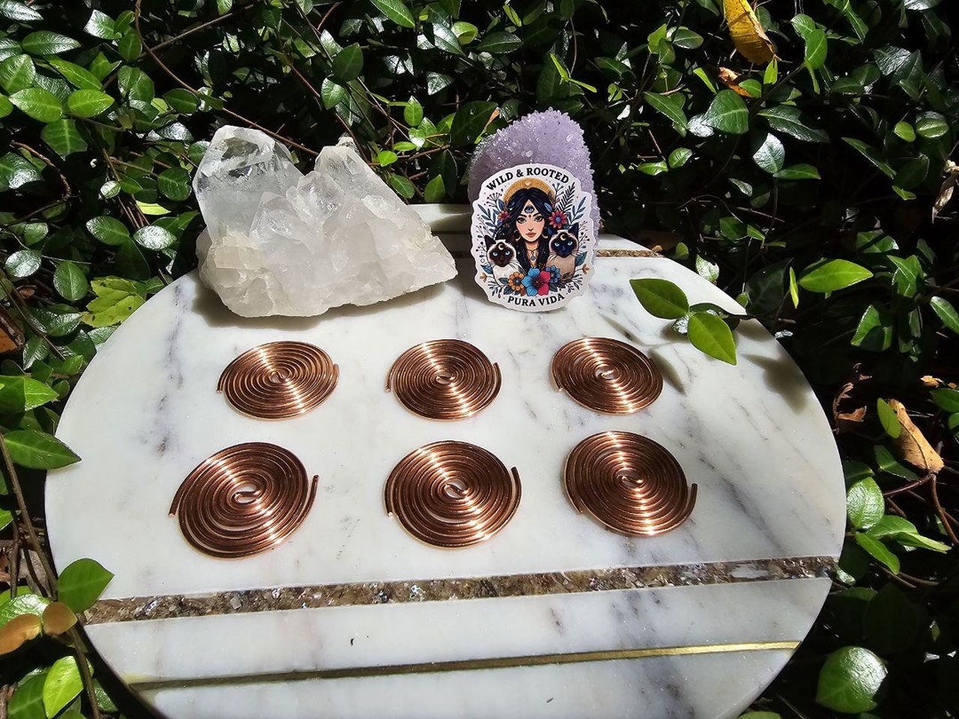 14ga Copper Coils for Orgonite, Energy Healing, Protection, Spiritual ...