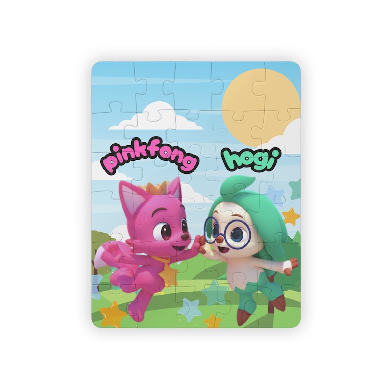 Pinkfong and Hogi Kids 30-piece Puzzle - Etsy