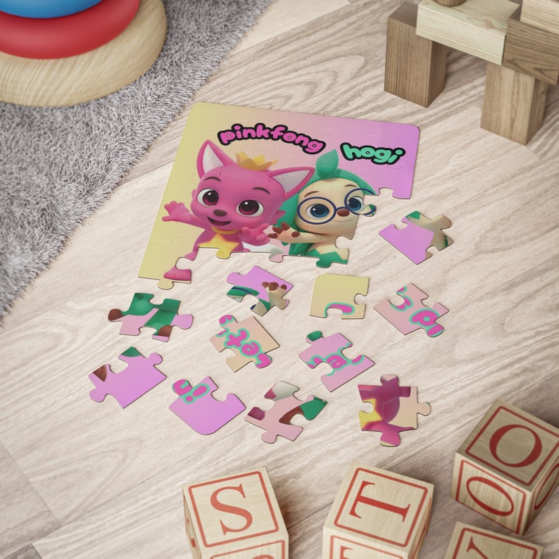 Pinkfong and Hogi Kids' Puzzle, 30-piece - Etsy