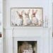 Easter Bunny Frame TV Art, Easter Rabbit Spring Painting, Nursery TV ...