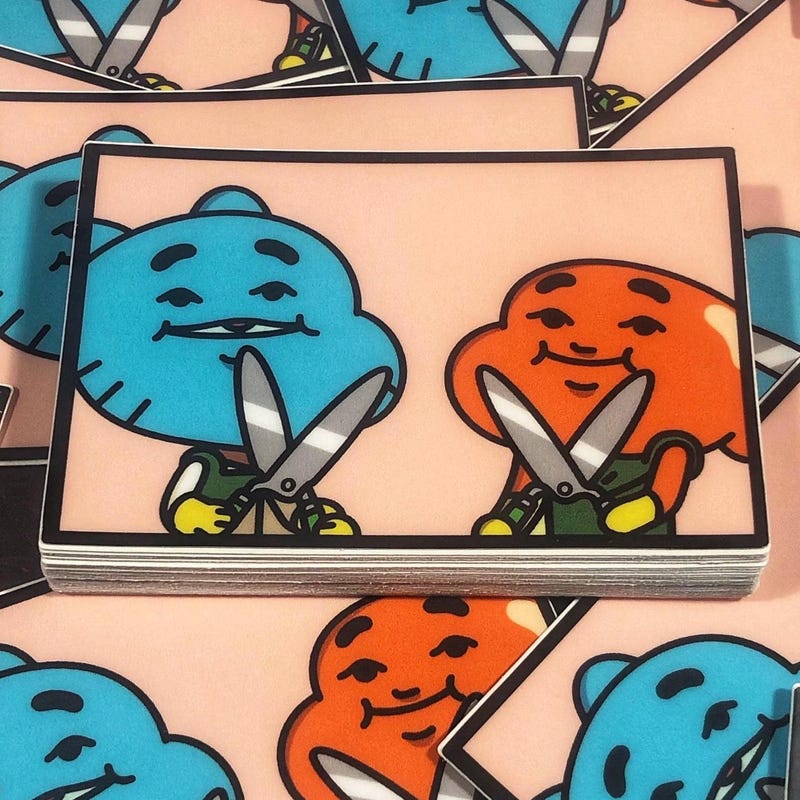 Gumball and Darwin Costume - Etsy