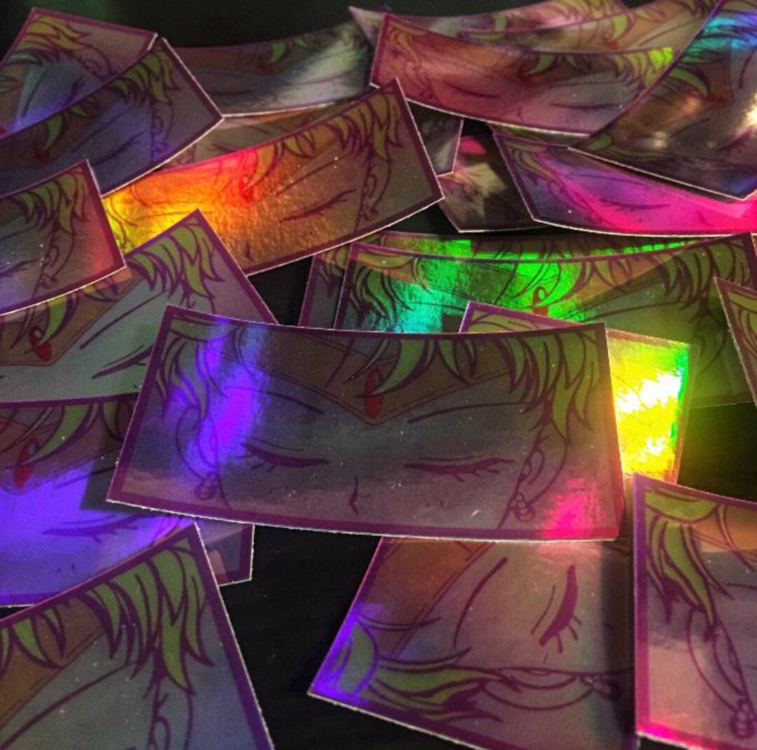 Holographic Sailor Moon Sticker - Etsy