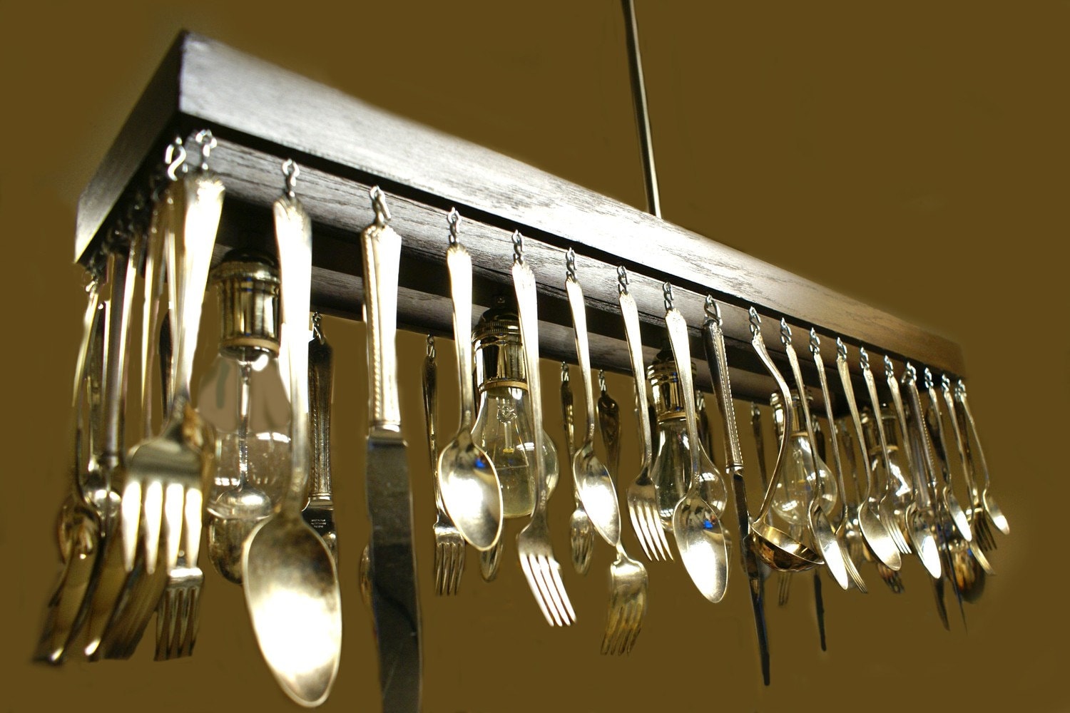 Custom Made to Order Silverware Chandelier - Etsy