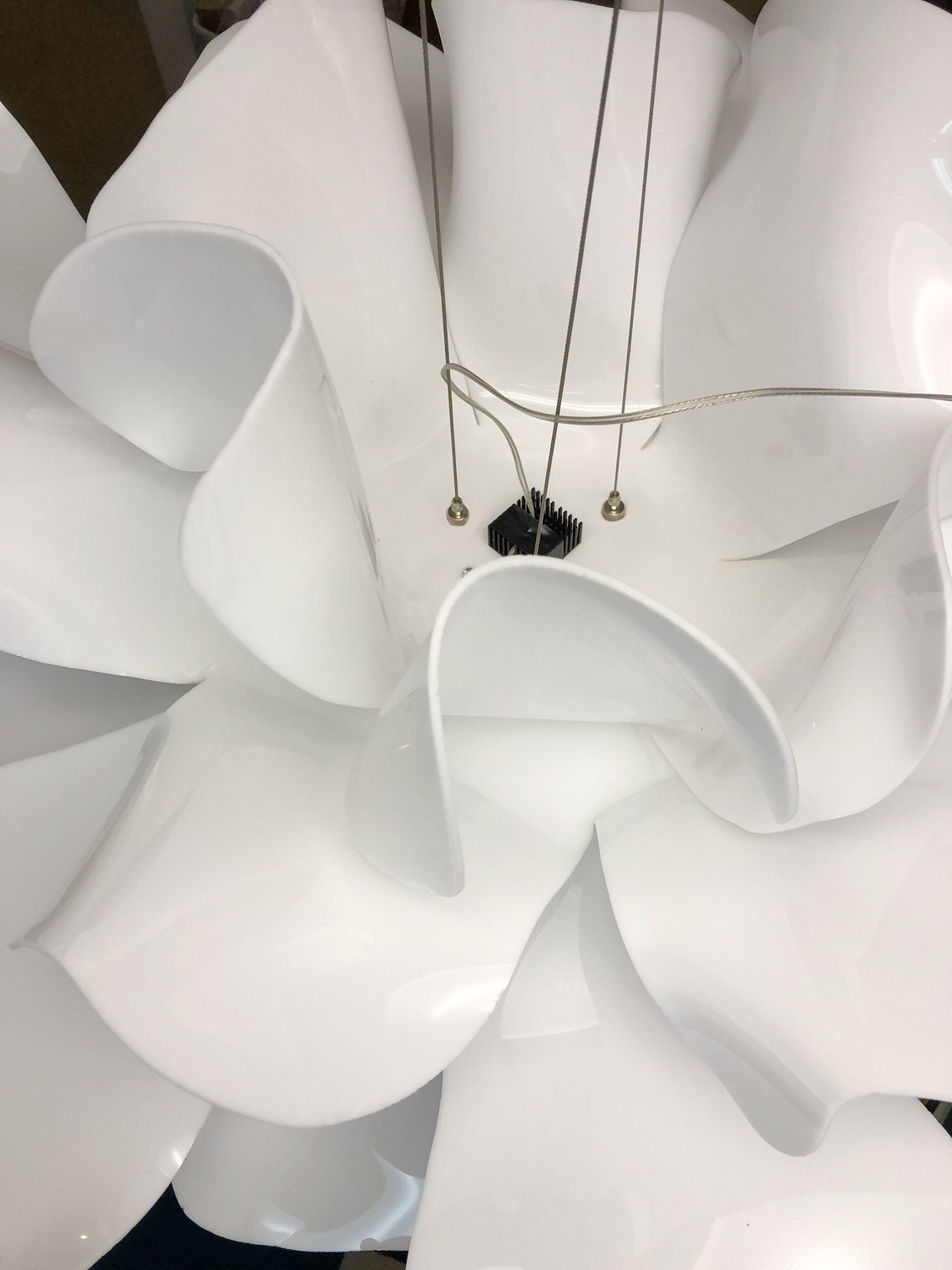 NEW Acrylic Flower LED light pendant | Etsy