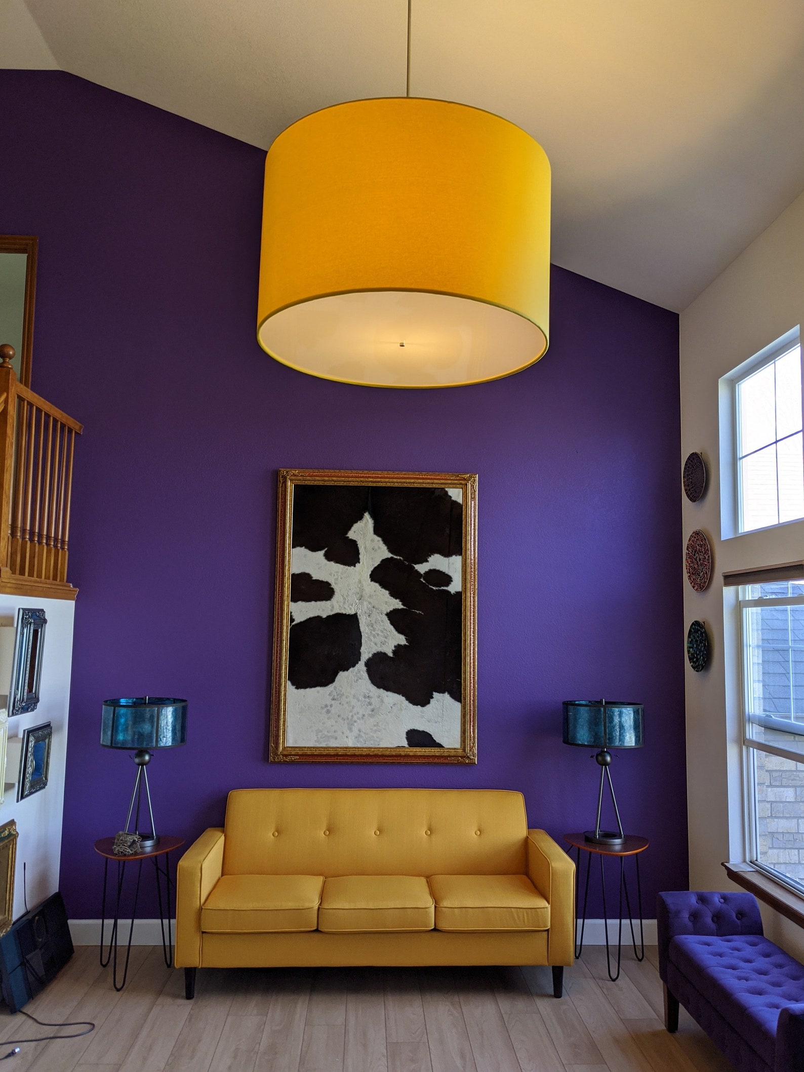 Custom 48 Inch Extra Large Drum Pendant Light Fixture - Etsy