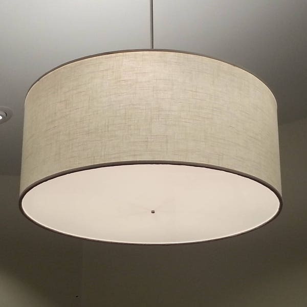 30 Drum Light Fixture - Etsy