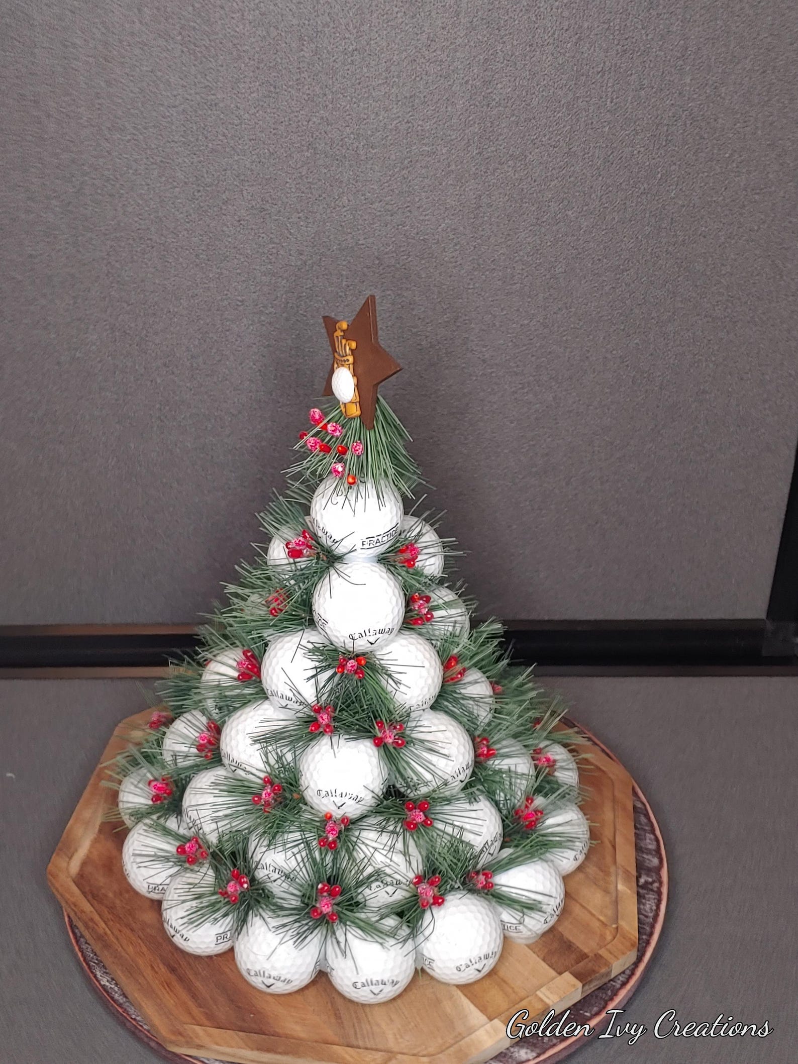 Golf Ball Christmas Tree - Etsy