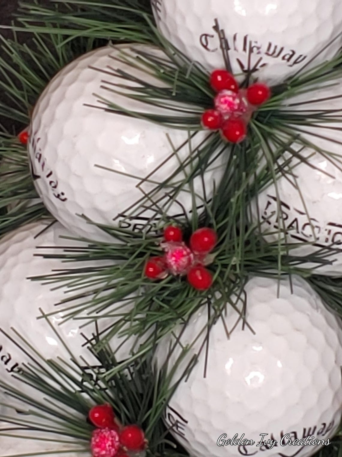Golf Ball Christmas Tree - Etsy