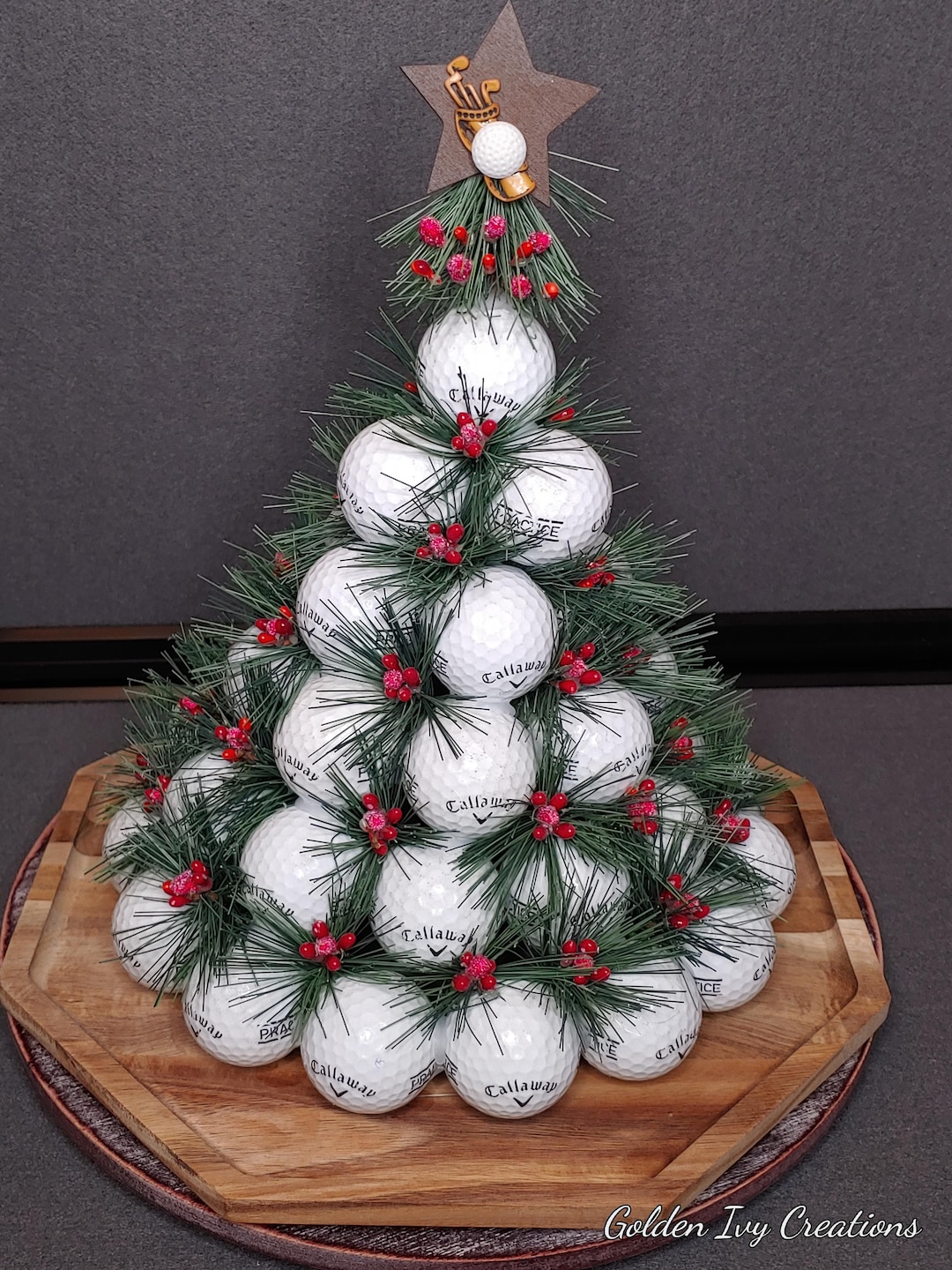 Golf Ball Christmas Tree - Etsy