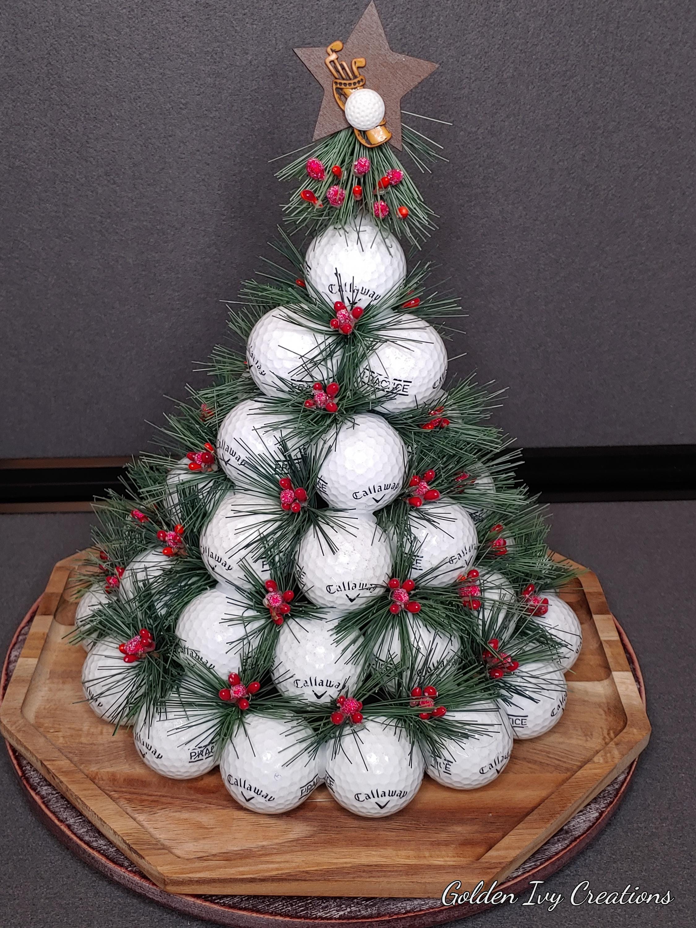 Golf Ball Christmas Tree - Etsy