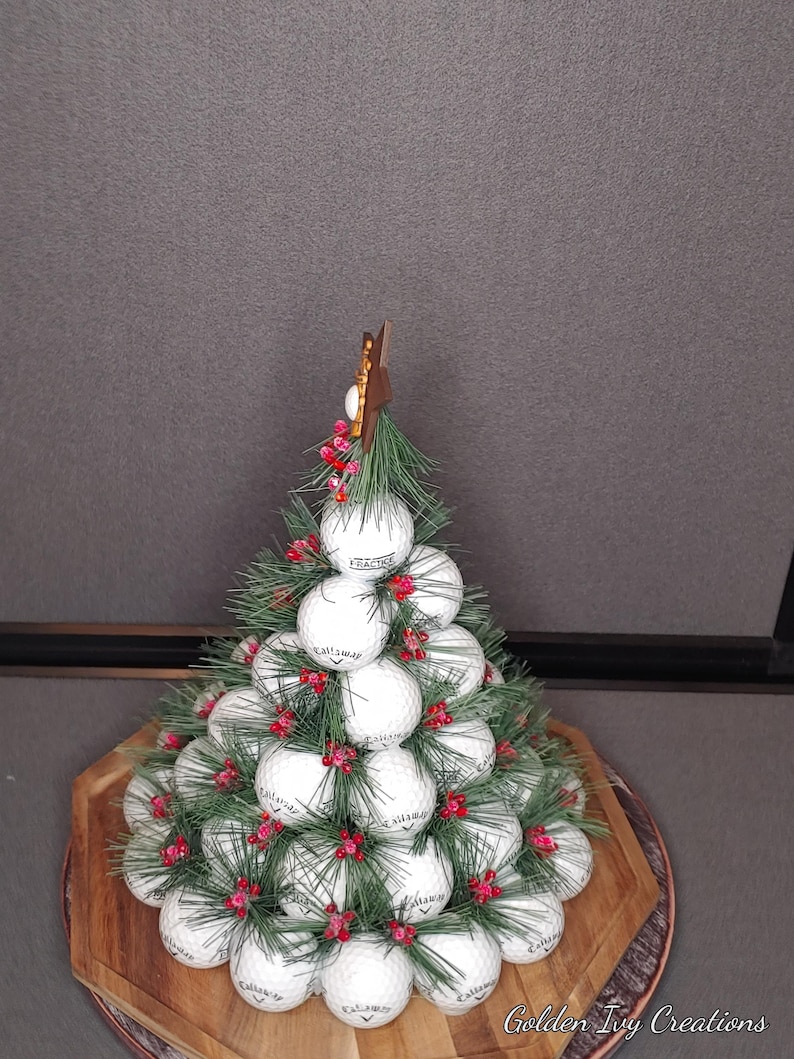 Golf Ball Christmas Tree - Etsy