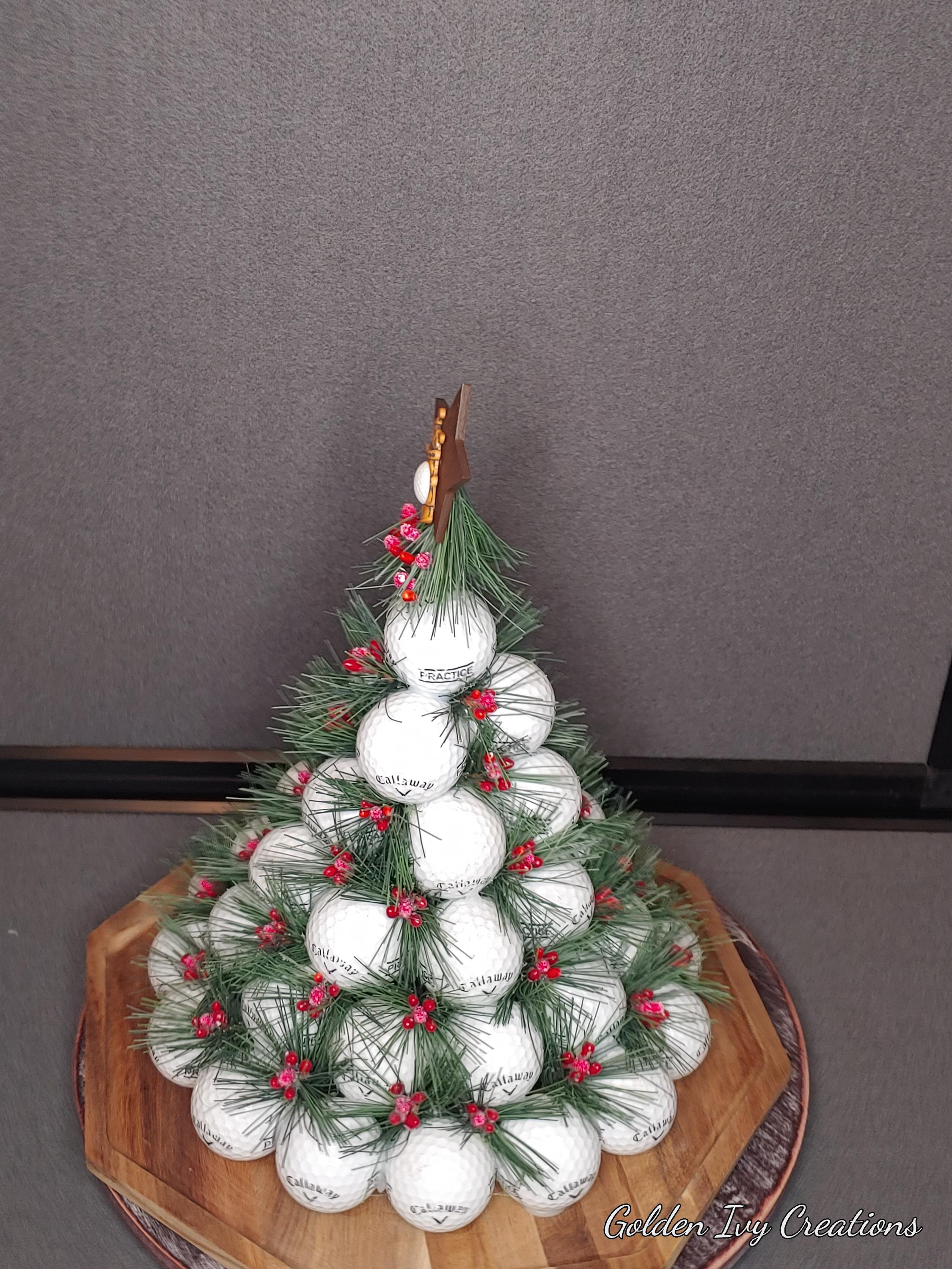 Golf Ball Christmas Tree - Etsy
