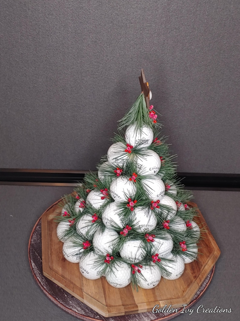 Golf Ball Christmas Tree - Etsy